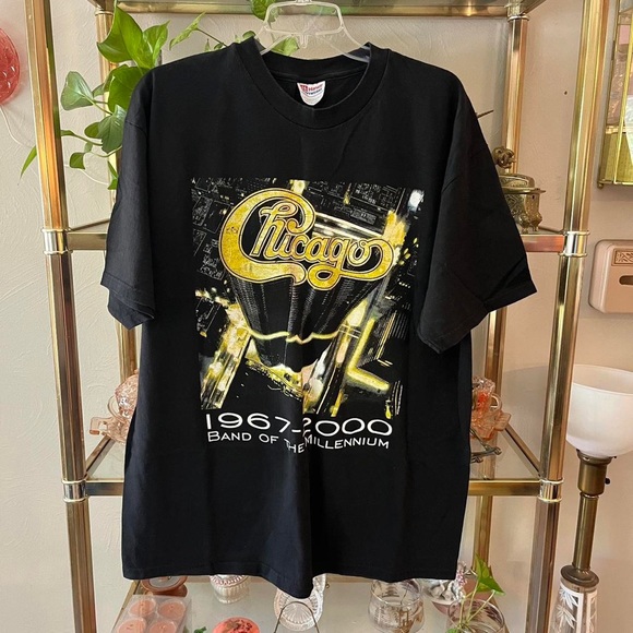 Hanes | Shirts | Vintage Chicago Band Tee | Poshmark